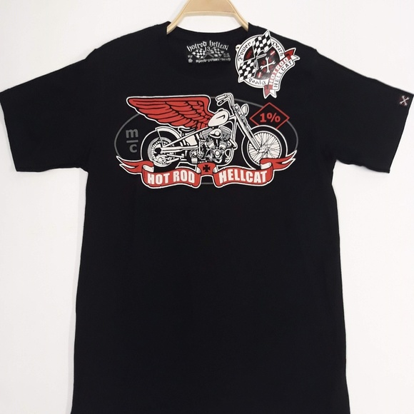 HotRod Hellcat | Shirts | Hotrod Hellcat Mc Graphic Tshirt Size S ...